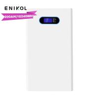 China Lifepo4 Lithium Battery Wall Mount 200ah 100ah 48V Solar System Battery for sale