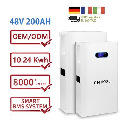 China Lifepo4 48v 200ah Lithium Ion Battery 10kw Energy Storage Solar Powerwall Battery for sale