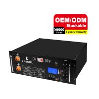 China Household Stackable LiFePo4 Battery 24V 200ah 5000wh Rack Mounted Lithium Battery for sale