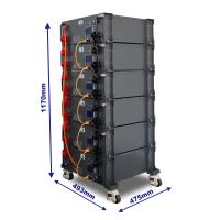 China Lithium Iron Phosphate Cell 51.2V 100AH LiFePO4 Battery 48V Solar Battery 25.6V200AH for sale