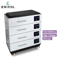 China 48v 51.2v 100ah Solar Lifepo4 Battery 10kwh 15kwh Stackable Battery System for sale
