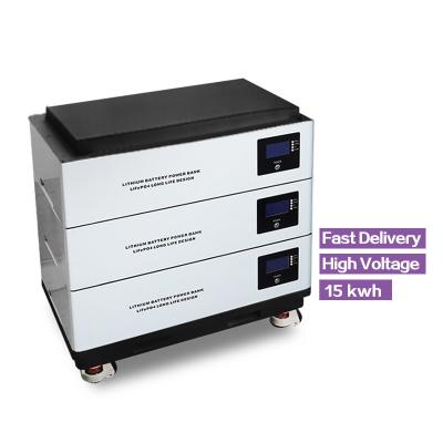 China High Performance 51.2v 100ah Stackable Battery Lifepo4 48v Solar Lithium for sale