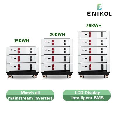 China Stackable 51.2v Lithium Battery Pack 100ah Lifepo4 Solar Battery 48v For Home for sale