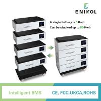 China Customizable 48v Stackable LiFePo4 Solar Battery Lithium for Home Energy Storage for sale