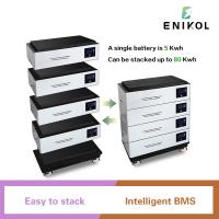 China Lithium Iron Phosphate Battery 48 Volt Deep Cycle LiFePO4 Stackable Battery Solar for sale
