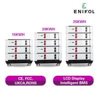 China Stackable Lithium Battery 15kwh 20kwh LiFePo4 Battery 48v Solar Storage System for sale