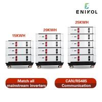 China 48V Solar Stackable Lifepo4 Battery 51.2V 100AH Industrial Grade Lithium Battery for sale