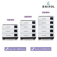 China Lithium Iron Phosphate Battery 48 Volt Deep Cycle LiFePO4 Stackable Battery Solar for sale