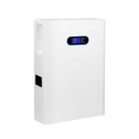 China 5KW rechargeable li ion battery pack 48V 100AH Wall Mounted LiFePo4 Battery for sale