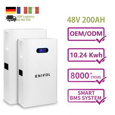 China Power Wall 200AH 48V Lithium Solar Battery Lifepo4 For Off Grid Solar Systems for sale