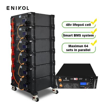 China Home Rechargeable 5kwh Battery Lifepo4 48v 100ah Lithium Battery for Solar for sale