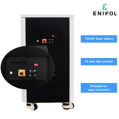 China 51.2V 300AH Lithium Iron Phosphate 48V 15KWH Home Energy Storage Battery for sale