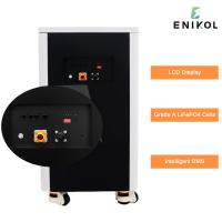 China Long Cycle Life Lithium Iron Phosphate Battery with BMS for 48V Solar Systems for sale