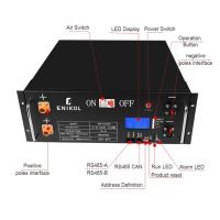 China RS485/CAN Protocol 48V Solar Battery Lithium Iron Phosphate Max Parallel 64 for sale