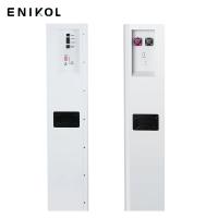 China Rechargeable Lithium Battery 51.2V 200AH Wall Mounted LiFePo4 Battery Pack With LCD for sale
