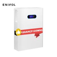 China Rechargeable Lithium Ion Battery Solar 5KWH Wall Mounted LiFePo4 Battery Pack for sale