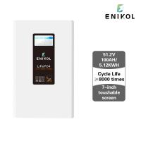 China Fast Charging 51.2V 100AH 200AH 300AH LiFePO4 Wall 48V Lithium Solar Battery for sale
