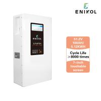 China 48V 300AH 15kwh Wall Mounted LiFePO4 Solar Battery for Off-grid Solar Power System for sale