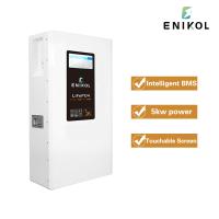 China Touchscreen Wall Mounted LiFePo4 200AH 51.2V Lithium Iron Phosphate Battery For Energy Storage for sale