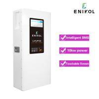 China 51.2V Home Battery System Touchable Screen 48V Solar Battery Charging Power Wall for sale