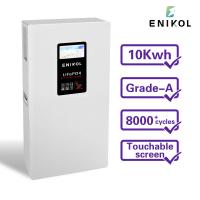 China Touch Screen Display 48V Solar Battery Lithium 10KW Power With WiFi And Bluetooth for sale