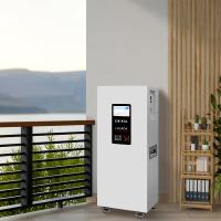 China 15KWH Touchable Screen 300AH 51.2V Household Energy Storage Battery With Wheels For Home for sale