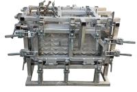 China Custom Cast Aluminum Rotomolding Mold with Diamond Lattice Ribs & Steel Frame for Insulated Cooler Boxes & Heavy Containers for sale