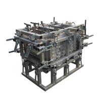 China Custom Heavy-Duty Cast Aluminum Rotomolding Mold with Diamond Pattern & Steel Skeleton Cage for Insulated Cooler Boxes & Water Containers for sale