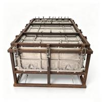 China Custom Cast Aluminum Rotomolding Mold with Structural Steel Frame & Multi-Port System for Large Rectangular Containers & Insulated Boxes for sale
