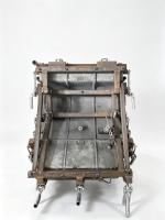 China Custom Cast Aluminum Rotomolding Mold with Stepped Structural Frame & Perimeter Clamps for Agricultural & Heavy Machinery Plastic Housings for sale