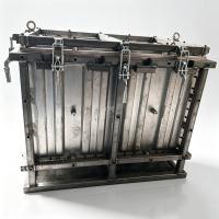 China Custom High-Capacity Vertical Deep-Draw Cast Aluminum Rotomolding Mold with Reinforced Steel Cage & Top-Opening Toggle Clamps for Industrial Tanks for sale