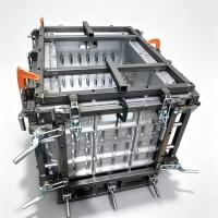 China Custom Heavy-Duty Cast Aluminum Rotomolding Mold with Steel Skeleton Cage & Pallet Base for Industrial Storage Bins & Containers for sale