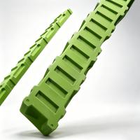 China Custom Long Linear Cast Aluminum Rotomolding Mold with Reinforced Steel Frame for Plastic Ladders, Traction Ramps & Dock Steps for sale