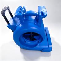 China Custom Rotomolded Plastic Air Mover Shell with Telescopic Handle & Wheels for Commercial Floor & Carpet Dryer Blower Housing OEM/ODM for sale