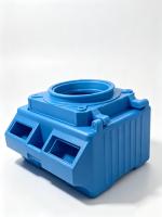 China Custom Heavy-Duty Rotomolded Plastic Water Pump Housing Shell & Sump Basin Enclosure for Industrial Fluid & Flood Control OEM/ODM for sale