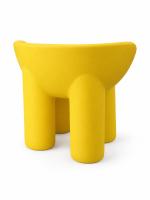 China Modern Chunky Sculptural Lounge Chair & Rotomolded Plastic Accent Armchair for Outdoor Garden, Hotel & Commercial Patio Furniture OEM/ODM for sale