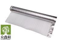 China 1100mm Width Silver Laminate Underlay 2mm Underlay For Laminate Flooring for sale