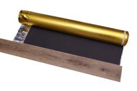 China Water Mold Resistant Golden  Sound Proofing Underlay For Floating Floor for sale