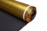 China 3mm Thick Wood Floor Underlay Anti Crush Mildew Resistance Black Foam for sale