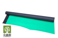 China Anti Bacterial SPC Flooring Underlay Embossed Film Green Foam Underlay for sale