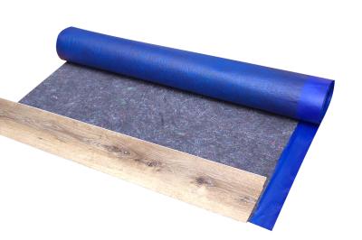 China 4mm Thick Durable Felt Floor Underlayment 1.1m Width Moisture Barrier for sale