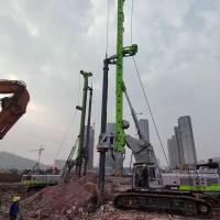 China Used ZR360L 360KN.M Construction Piling Machine 58m 65m Hydraulic Rotary Drilling Rig for sale