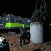 China Used ZR360L 360KN.M Construction Piling Machine 58m 65m Hydraulic Rotary Drilling Rig for sale