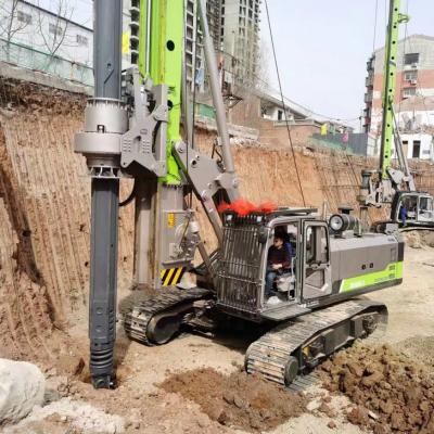 China 154 Kw Hydraulic Piling Rig ZOOMLINE Piling Winch Machine ZR160L for sale