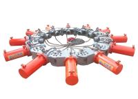 China 12 Modules Hydraulic Pile Breaker Civil Building Engineering for sale