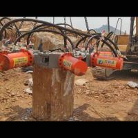 China 1200-1360mm Pile Breaker Machine Concrete Pile Crusher for sale
