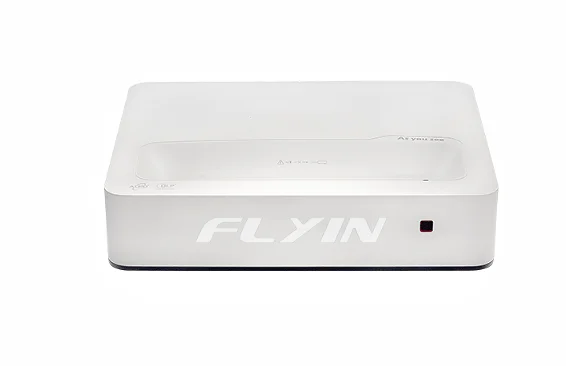 FLYIN AH-428UT projector set up in an event venue