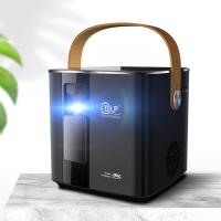China Smart Mini Android 9 DLP LED Projector 6000 Lumens with Built-in Battery Portable Home Theater for sale