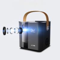 China Smart Mini Android 9 DLP LED Projector 6000 Lumens with Built-in Battery Portable Home Theater for sale