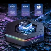 China Android 12 Home Theater Projector Set Top Box with 6K Video Decoding, 8GB RAM, 128GB Storage, and WiFi 6 Connectivity for sale